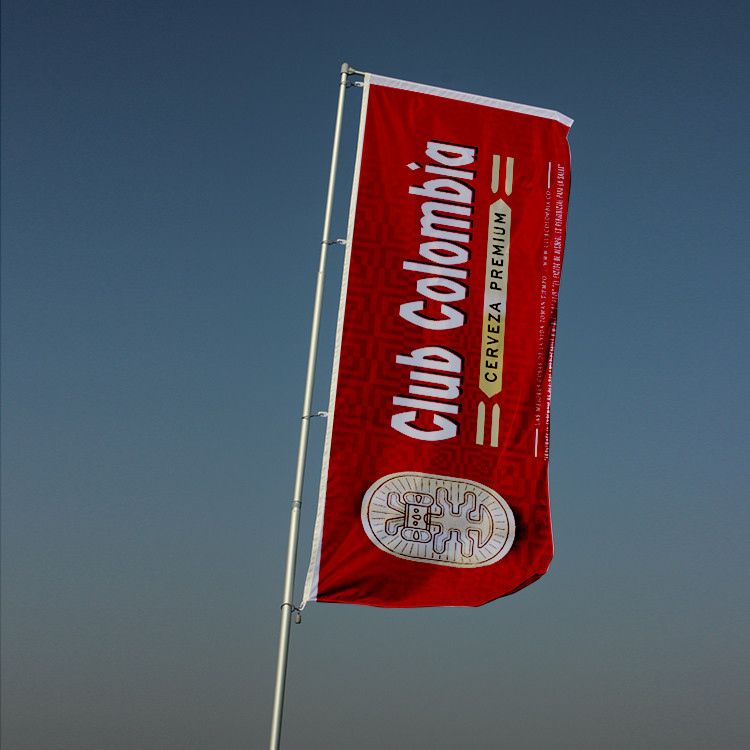 Custom Club outdoor advertising display flag - Cheap Custom Flags