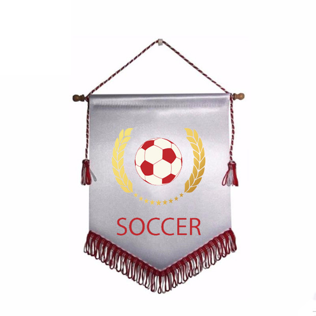 Custom double-sided printed FOOTBALL FLAG - Cheap Custom Flags