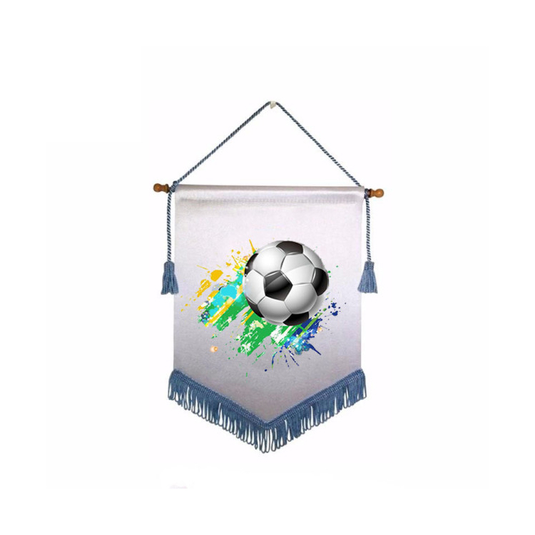 Custom double-sided printed FOOTBALL FLAG - Cheap Custom Flags