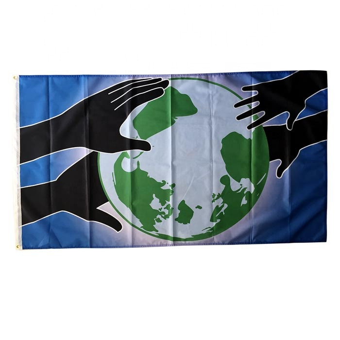 Custom the flag of the future of the earth - Cheap Custom Flags