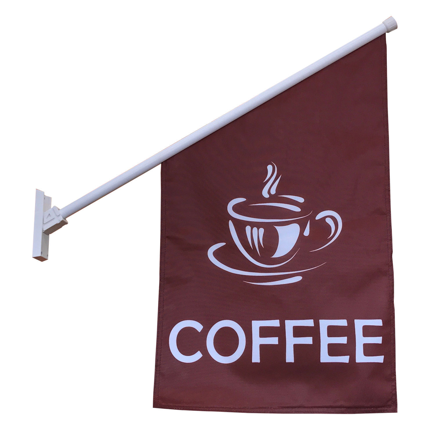 Custom high quality coffee flag - Cheap Custom Flags