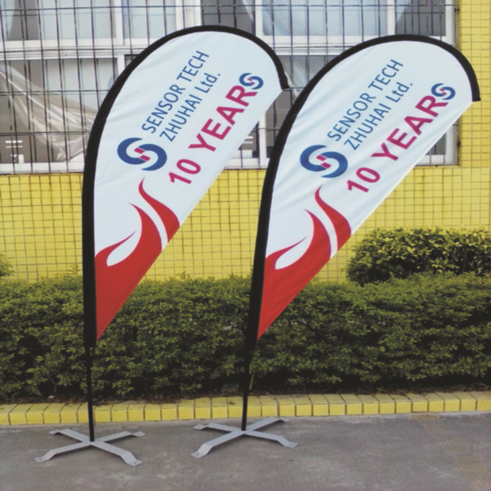 Custom outdoor teardrop flag - Cheap Custom Flags