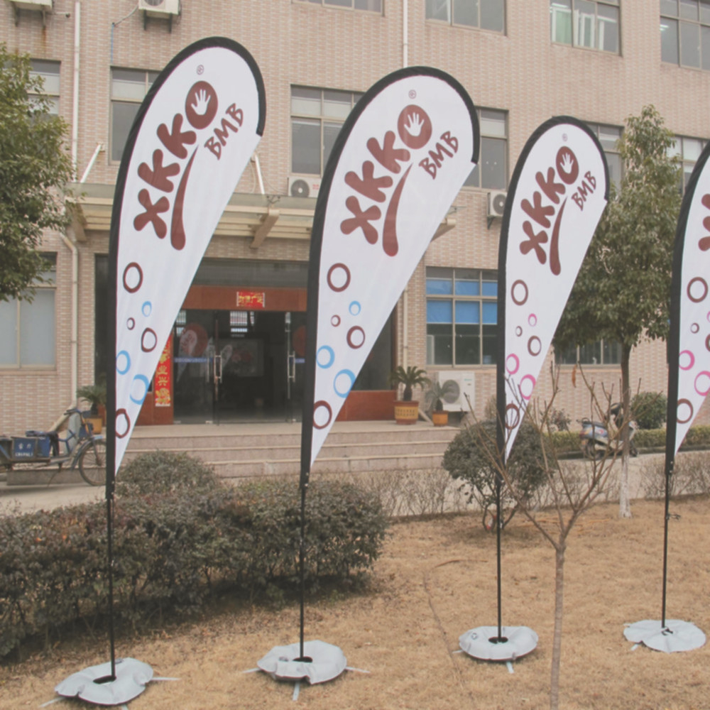 Custom outdoor teardrop flag - Cheap Custom Flags