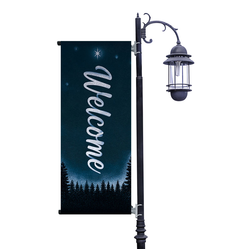 Custom colorful street light flags - Cheap Custom Flags