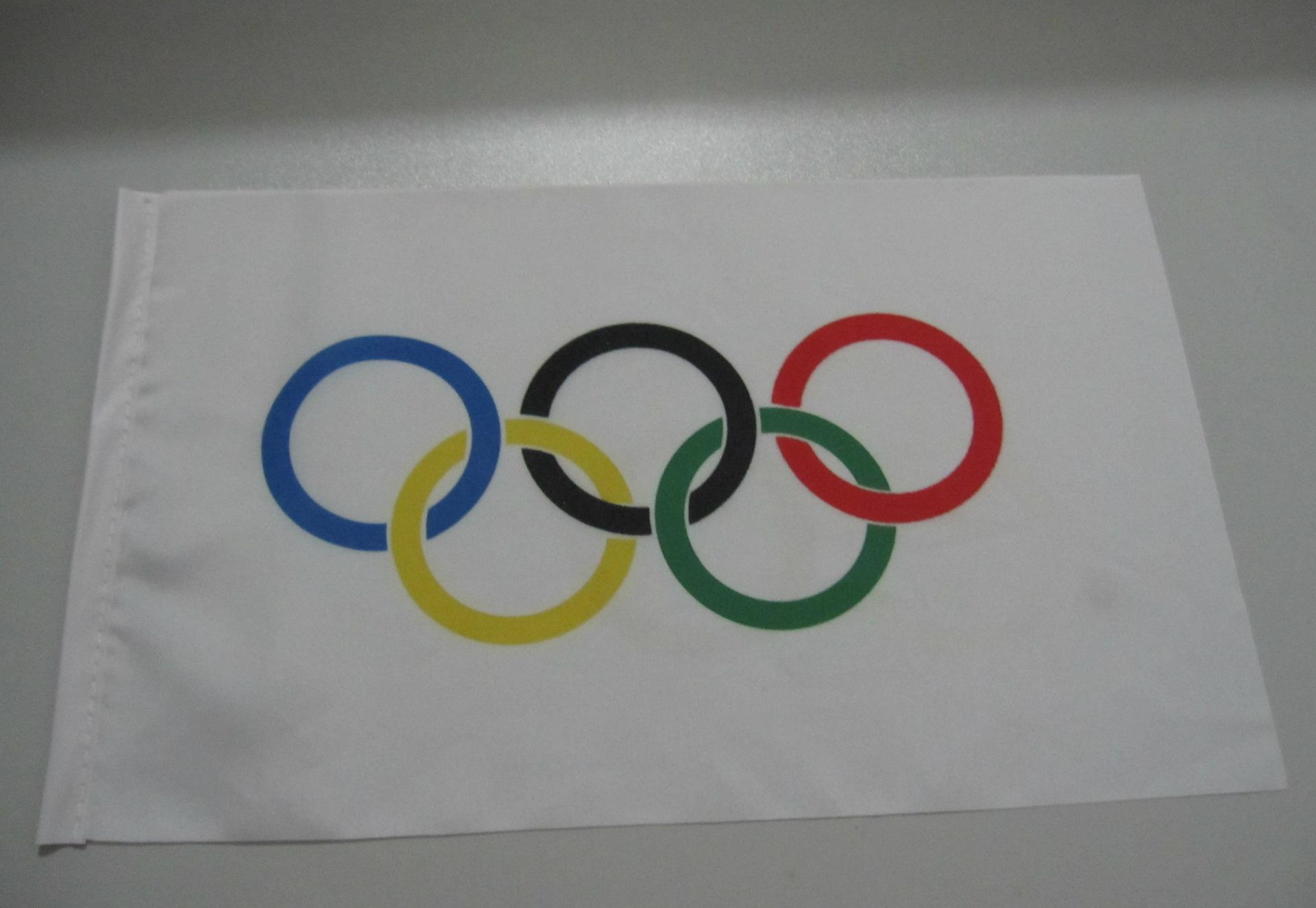Custom made Olympic flag - Cheap Custom Flags