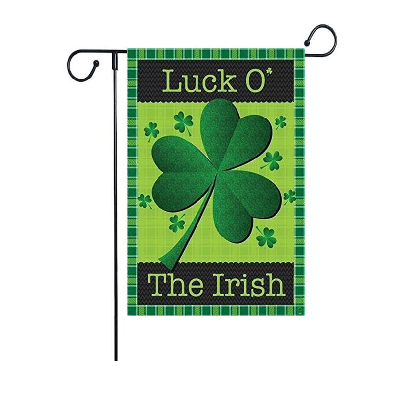 Custom made lucky green flag - Cheap Custom Flags