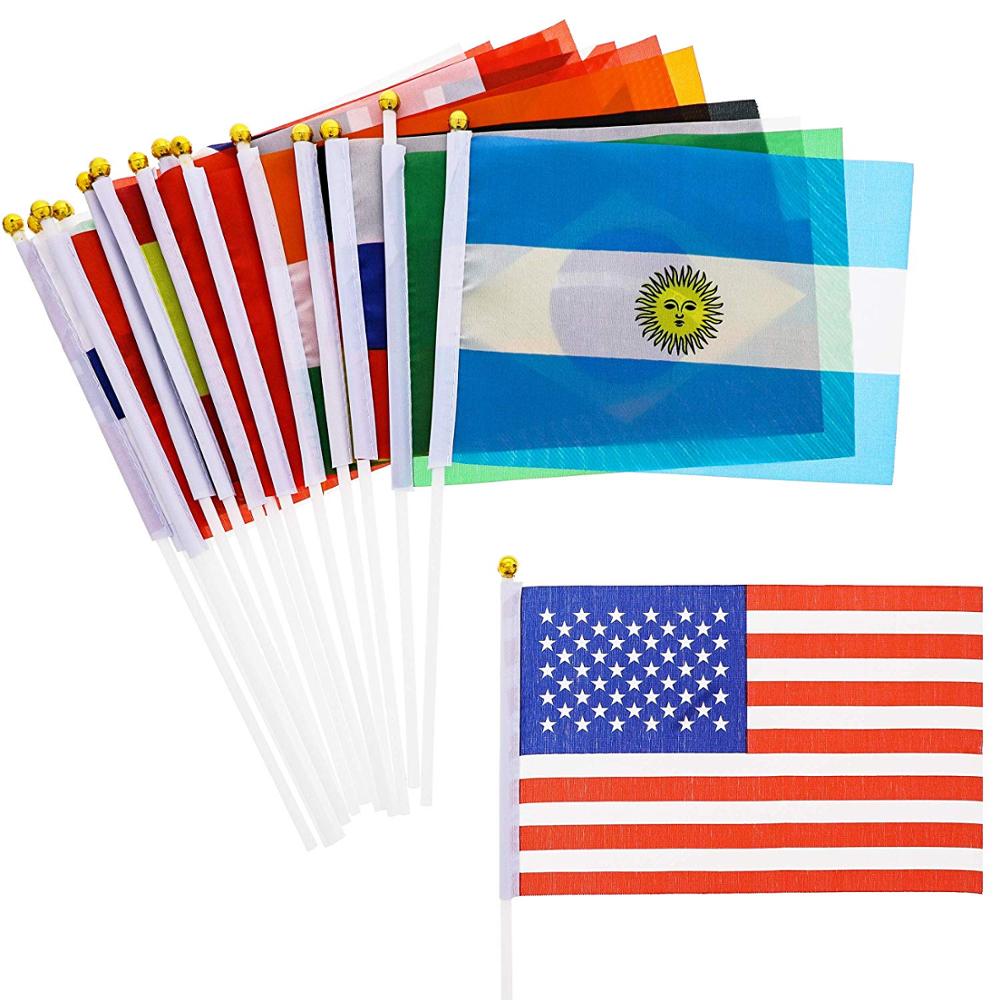 High quality small hand flag - Cheap Custom Flags