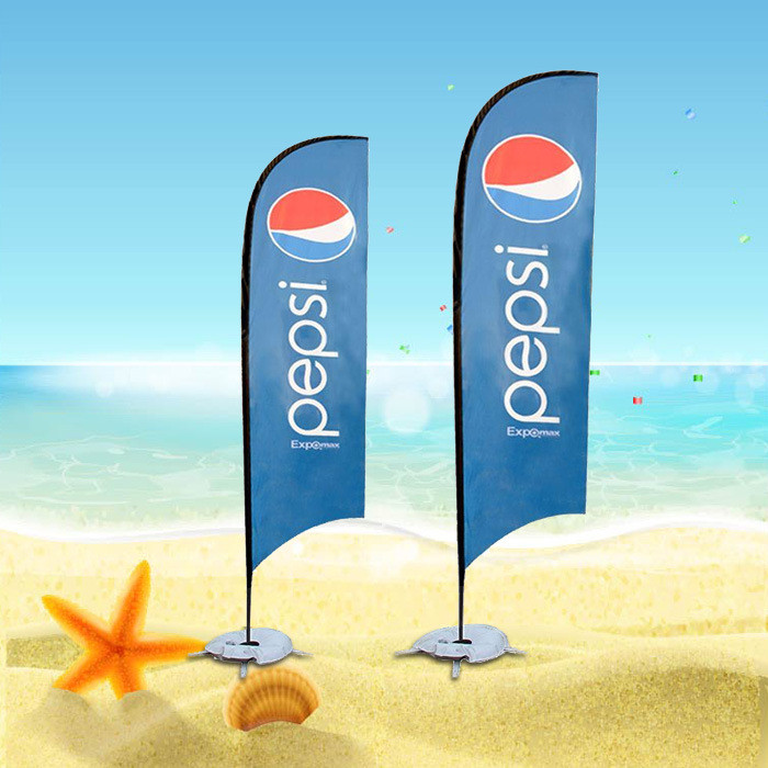 Custom waterflooding beach flags - Cheap Custom Flags