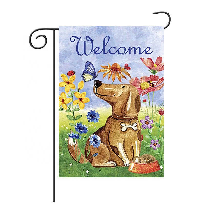 Custom made loyal dog flags - Cheap Custom Flags