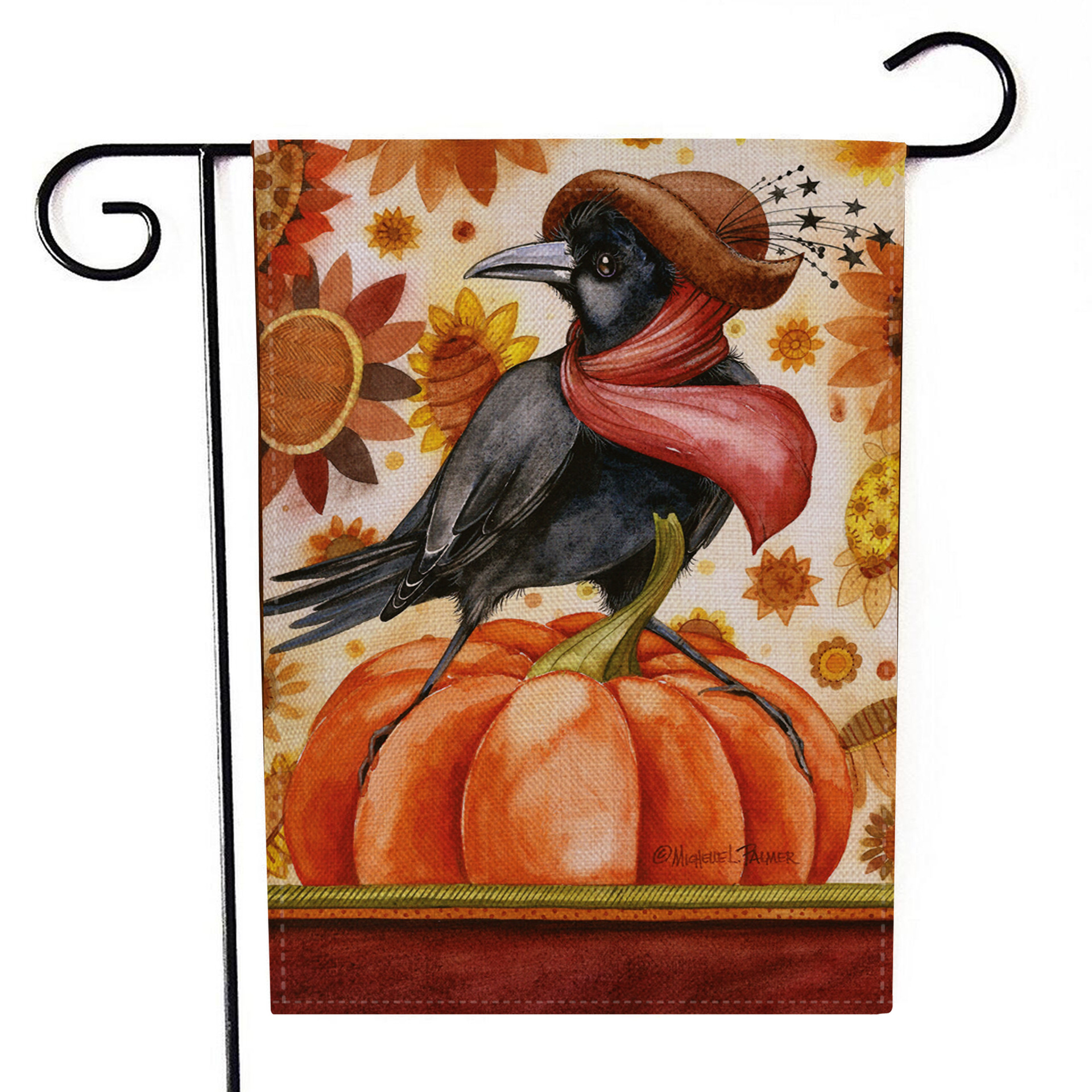 Custom pumpkin Garden Flags - Cheap Custom Flags