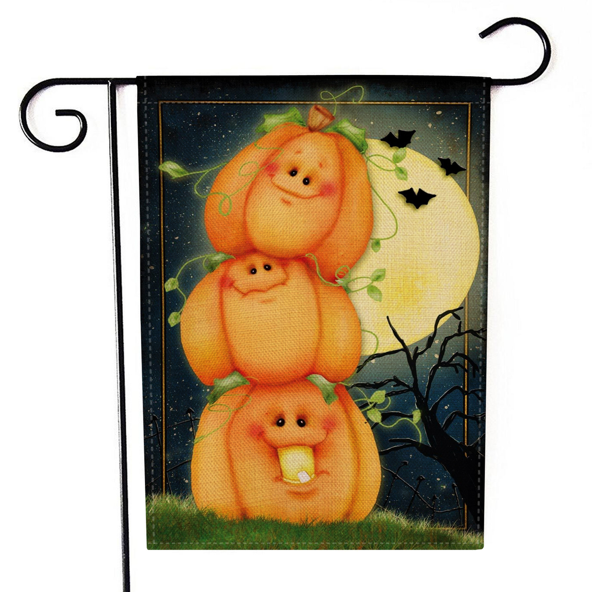 Custom pumpkin Garden Flags - Cheap Custom Flags