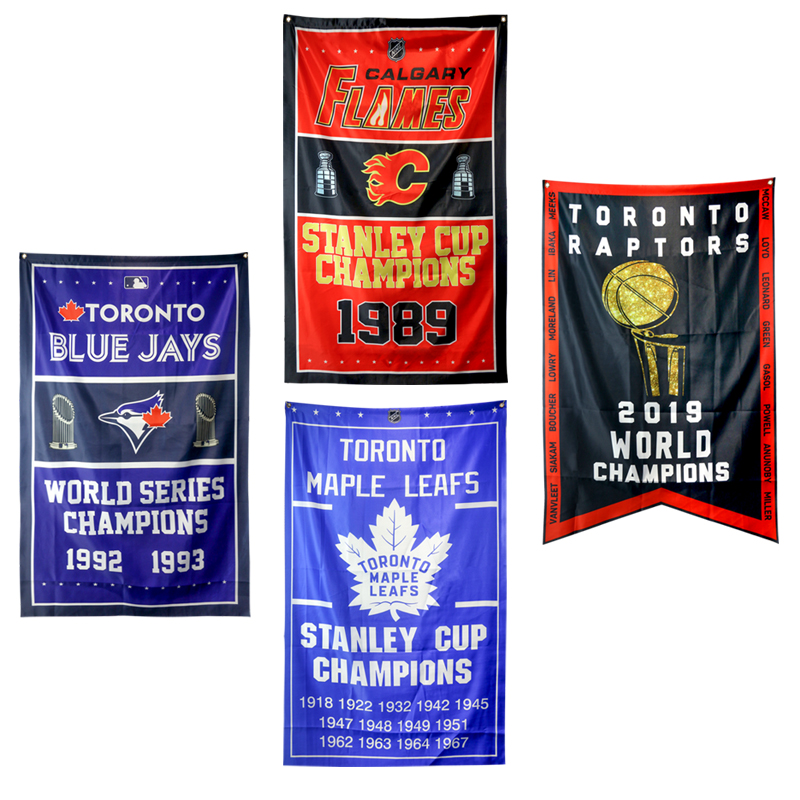 Custom made Stanley Cup champion flags - Cheap Custom Flags