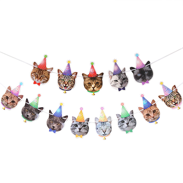 Custom made cute cat flags - Cheap Custom Flags