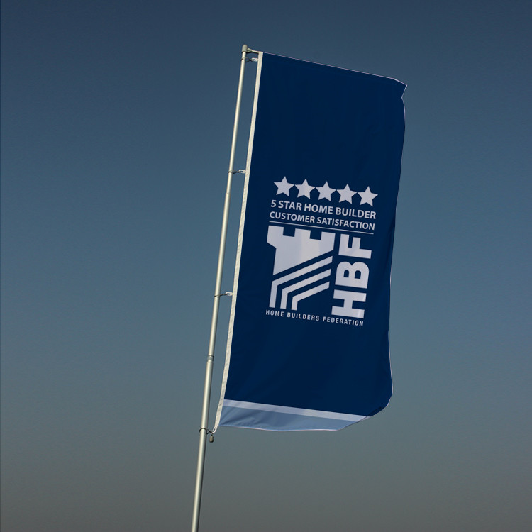 Custom made rectangular flags - Cheap Custom Flags
