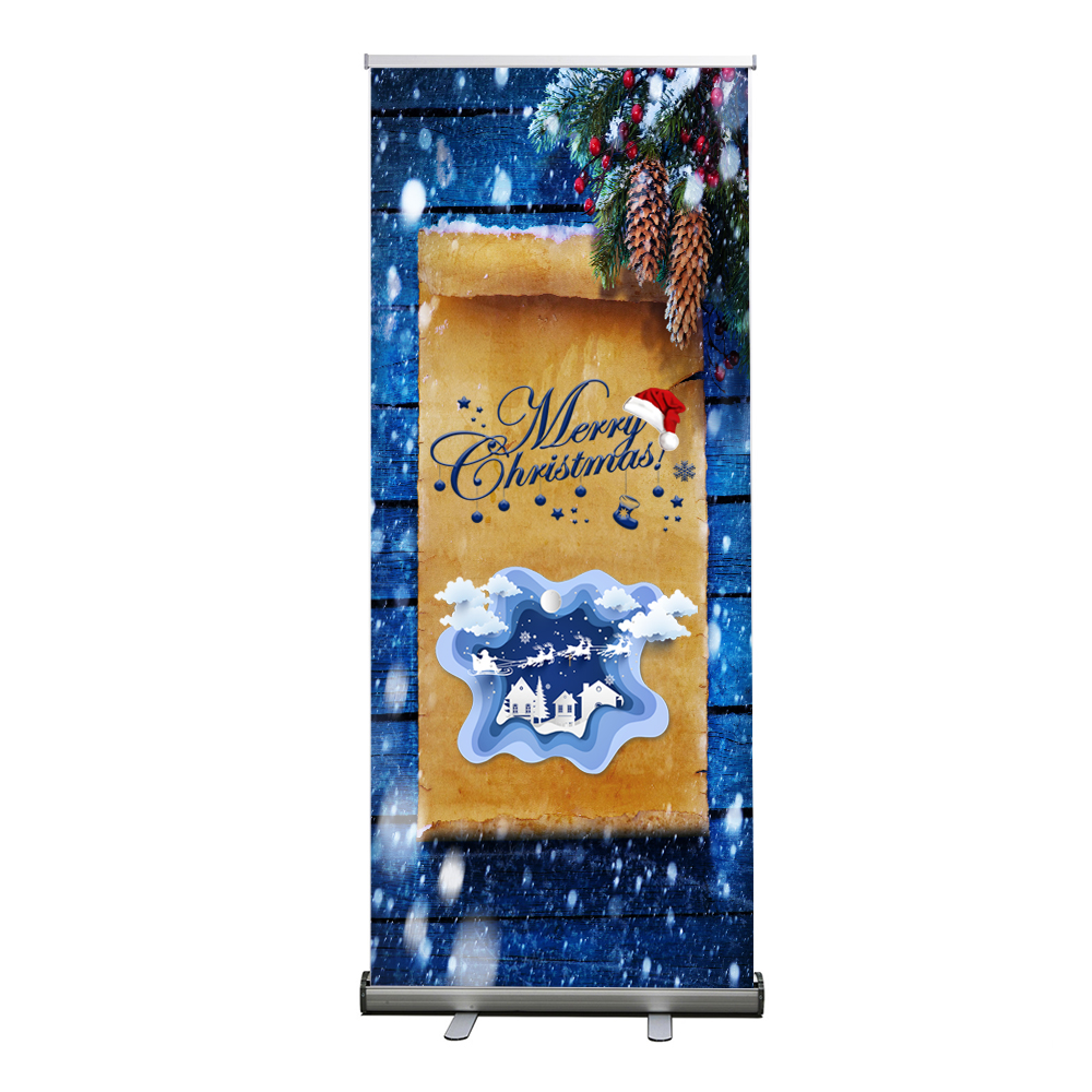 Custom designed roller shutter flags - Cheap Custom Flags