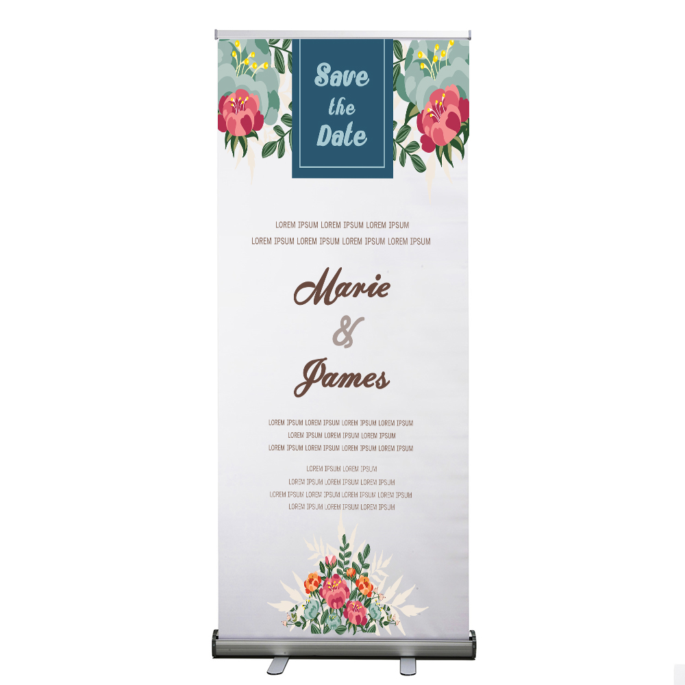 Custom designed roller shutter flags - Cheap Custom Flags